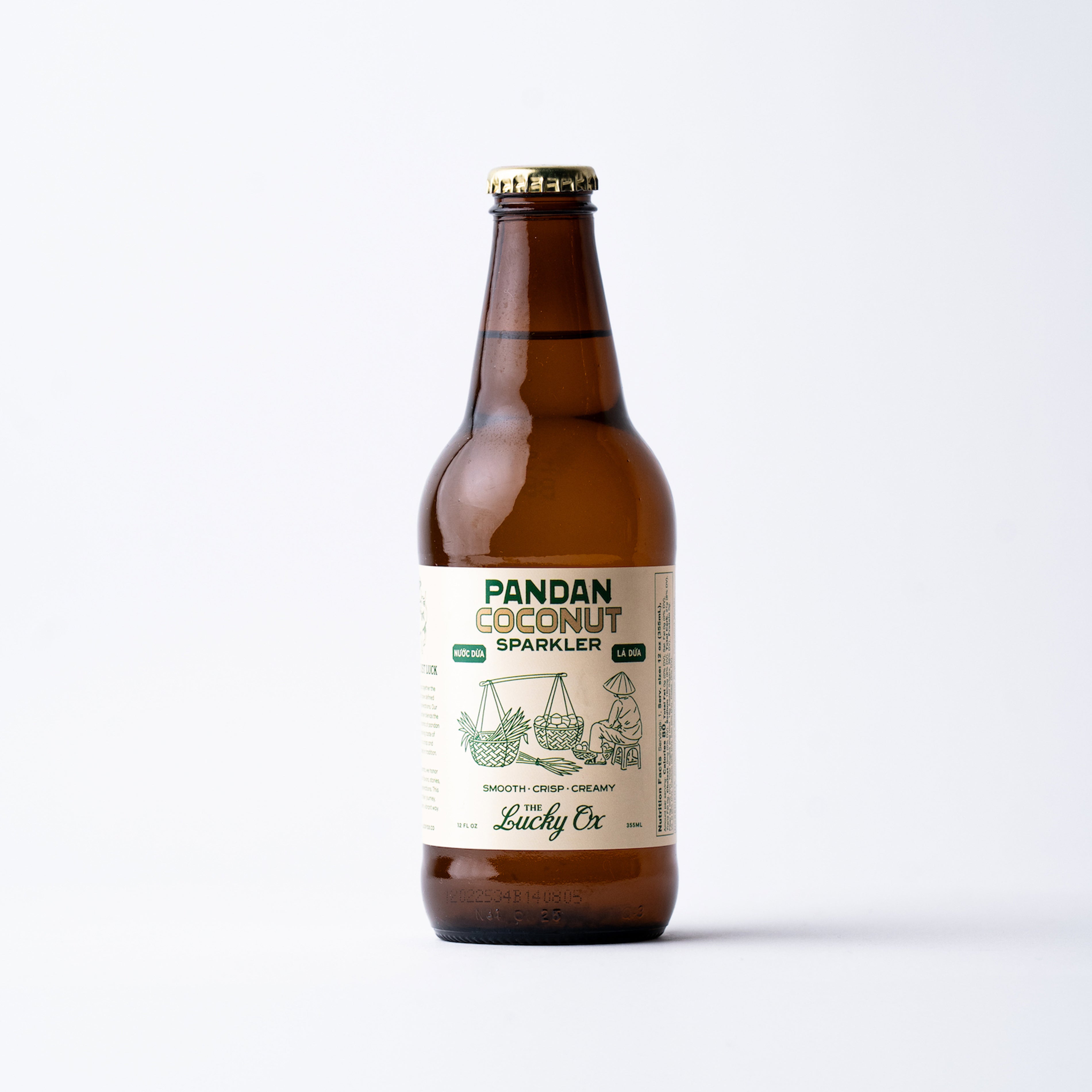 Pandan Coconut Sparkler (12-Pack) – The Lucky Ox